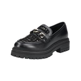 Nero Giardini Damen Slipper "Nero Giardini Slipper Leder/Textil", Gr. 39, schwarz, Leder, Textil, Schuhe