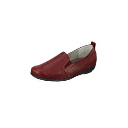 Natural Feet Damen Slipper "Clea", Gr. 40, rot, Leder, Schuhe, aus weichem Material