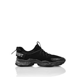 Plein Sport Damen Sneaker "Tiger Attack//Gen.x.4", Gr. 42, schwarz, Schuhe