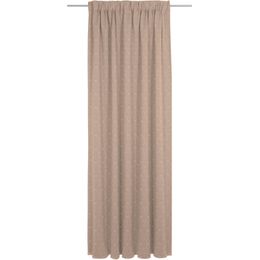 Vorhang Adam, B:142cm H:255cm, beige, Jacquard, Baumwolle, Wohnzimmer, Gardinen, "Indian Cortezada", aus 100% Bio-Baumwolle