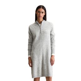 Marc O'Polo Damen Strickkleid "aus softem Schurwolle-Mix", beige, Gr. S, MARC O'POLO DENIM, unifarben, Obermaterial: 72% Schurwolle, 26% Polyamid, 2% Elasthan,