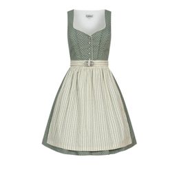 Nübler NÜBLER Damen Dirndl "Dirndl Mini Fredericke"grün, Gr. 38, Obermaterial: 100% Baumwolle CO., Kleider