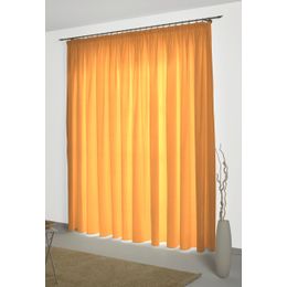 Vorhang WIRTH, B:135cm H:175cm, rot, Jacquard, Polyacryl, Polyester, Wohnzimmer, Gardinen, "NEUFAHRN"
