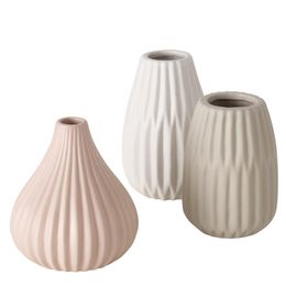 Boltze Vase Wilma 3er skandinavische Deko Online Shop