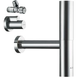 Hansgrohe Flowstar Designsiphon-Set 51304000 chrom, G 1 1/4