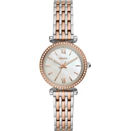 Fossil Analog Watch 'Carlie Mini' female Gold size One Size