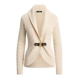 Lauren by Ralph Lauren Lauren Ralph Lauren Strickjacke Damen Gr&ouml;&szlig;e XS creme / braun