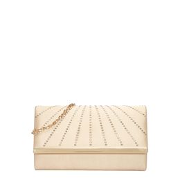 Mascara Clutch Damen Gr&ouml;&szlig;e One Size gold / transparent