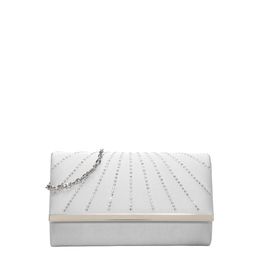 Mascara Clutch Damen Gr&ouml;&szlig;e One Size silber