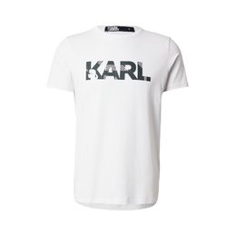 K by KARL LAGERFELD Karl Lagerfeld T-Shirt Herren Gr&ouml;&szlig;e L tanne / schwarz / wei&szlig;