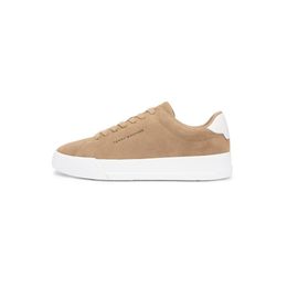 Tommy Hilfiger Sneaker 'COURT CORE' Herren Größe 42 dunkelbeige / weiß
