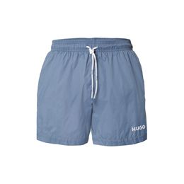 Hugo Badeshorts 'HAITI' Herren Gr&ouml;&szlig;e XL rauchblau / wei&szlig;
