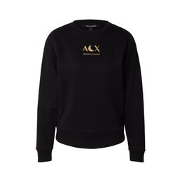 Armani Exchange Sweatshirt Damen Gr&ouml;&szlig;e XL gold / schwarz