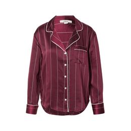 Etam Schlafshirt 'Dayana' Damen Gr&ouml;&szlig;e XS weinrot / wei&szlig;