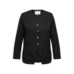 Only Carmakoma Blazer 'CARLAMINAS' Damen Gr&ouml;&szlig;e 42 schwarz