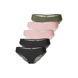 Hunkem&ouml;ller Hunkem&ouml;ller String Damen Gr&ouml;&szlig;e XL dunkelgr&uuml;n / pflaume / schwarz Winterschuhe