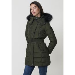 Koroshi Winterjacke Damen Gr&ouml;&szlig;e XXL khaki