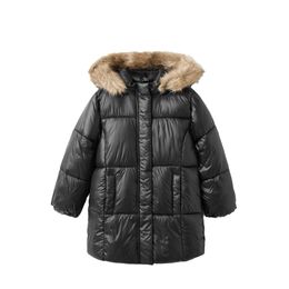 Mango Kids Jacke 'Cinia' M&auml;dchen Gr&ouml;&szlig;e 152 schwarz