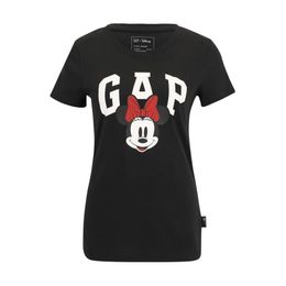 GAP Petite T-Shirt Damen Gr&ouml;&szlig;e L rot / schwarz / wei&szlig;