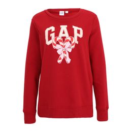 GAP Tall Sweatshirt Damen Gr&ouml;&szlig;e L creme / rosa / rot / knallrot