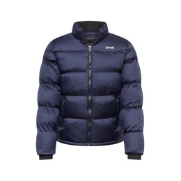 Schott NYC Jacke 'Idaho' Herren Gr&ouml;&szlig;e M navy / hellrot / wei&szlig;