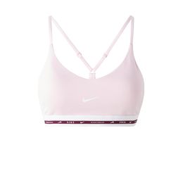 Nike Sport-BH 'INDY' Damen Gr&ouml;&szlig;e XL rosa / weinrot / wei&szlig;
