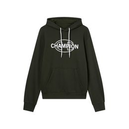 Champion Authentic Athletic Apparel Sweatshirt Herren Gr&ouml;&szlig;e L oliv / wei&szlig;