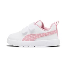 Puma Sneaker 'Courtflex V3' M&auml;dchen Gr&ouml;&szlig;e 19 rosa / wei&szlig;