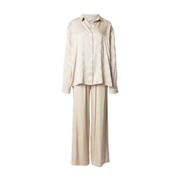 Calvin Klein Pyjama Damen Gr&ouml;&szlig;e M beige Winterkleid