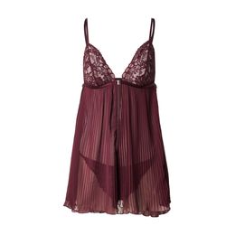 Hunkem&ouml;ller Hunkem&ouml;ller Neglig&eacute;e mit String 'Isadora' Damen Gr&ouml;&szlig;e 36 dunkelrot