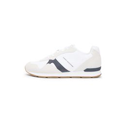 Tommy Hilfiger Sneaker Herren Gr&ouml;&szlig;e 42 beige / navy / wei&szlig;
