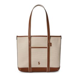 Polo Ralph Lauren Shopper Damen Gr&ouml;&szlig;e One Size ecru / braun