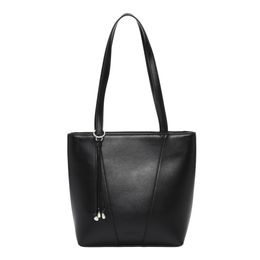 Seidenfelt Shopper 'Sandve' Damen Gr&ouml;&szlig;e One Size schwarz