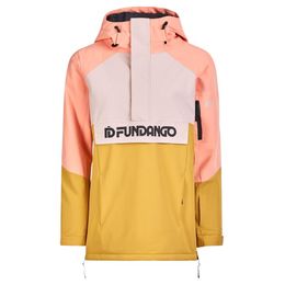 Fundango Outdoor Jacket 'Birch ECO Logo Anorak' female Orange size XL