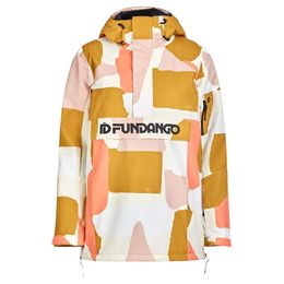 Fundango Outdoor Jacket 'Birch ECO Logo Anorak' female Gold size XS