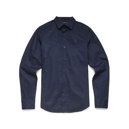 G-Star Raw G-STAR Hemd 'Dressed Super Slim' Herren Größe L marine