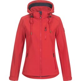 Ankerglut Ankerglutfreude Softshelljacke Damen rot 40 - Damenjacken