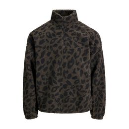 Jack & Jones JACK & JONES Pullover 'JORCHEETAH' Herren Gr&ouml;&szlig;e S schlammfarben / schwarz