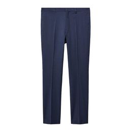 Mango Man Pleated Pants 'PAULO' male Blue size 40