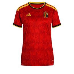 adidas Performance Funktionsshirt 'Belgien 26' Damen Gr&ouml;&szlig;e S gelb / rot / schwarz
