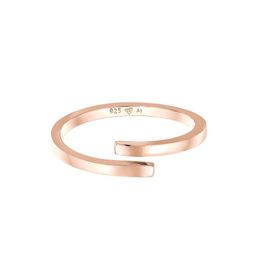 Elli Ring 'Wickelring' Damen Größe 54 rosegold