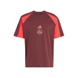 adidas Performance Funktionsshirt '1. FC N&uuml;rnberg' Herren Gr&ouml;&szlig;e M pfirsich / rot / wei&szlig;