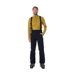 Skihose Killtec "Enosh", Herren, Gr. 4XL, Normalgrößen, blau (nachtblau), Obermaterial: 100% Polyester;Futter: 100% Polyester;Füllung: 100% Polyester, Hosen Skihose, Wasser- und winddicht, atmungsaktiv, verstellbare Taille, Kantenschutz
