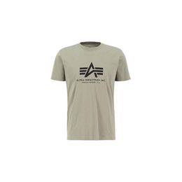 Alpha Industries T-Shirt 'Basic' Herren Gr&ouml;&szlig;e M gr&uuml;n