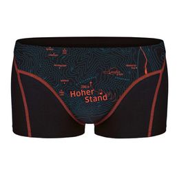 Ein sch&ouml;ner Fleck Erde Ein sch&ouml;ner Fleck Erde Boxershorts Herren Gr&ouml;&szlig;e M t&uuml;rkis / orange / schwarz