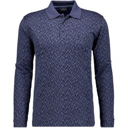 Poloshirt Ragman, Herren, Gr. XL, blau (marineblau), Baumwollmischung, regular fit, ohne Ausschnitt, Shirts