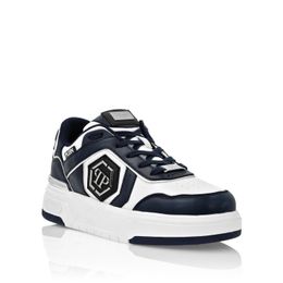 Sneaker Philipp Plein "Predator", Damen, Gr. 39, Normalschaft, 14, dunkelblau, Schuhe Sneaker