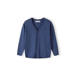 MINOTI Strickjacke Jungen Gr&ouml;&szlig;e 110/116 dunkelblau