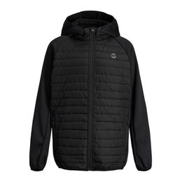Jack & Jones Jack & Jones Junior Jacke 'JJEMulti' Jungen Gr&ouml;&szlig;e 158 schwarz / wei&szlig;