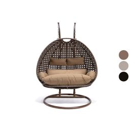 Home Deluxe Polyrattan Hängesessel »TWIN«